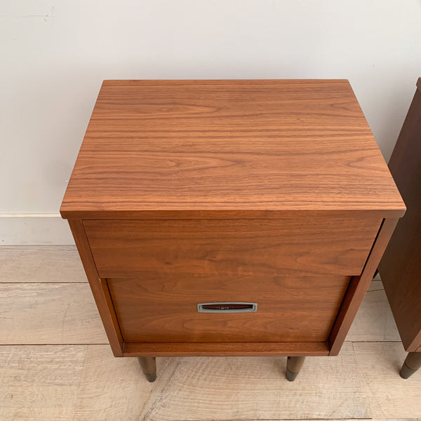 Pair of Mainline for Hooker Nightstands – Atomic Furnishing & Design