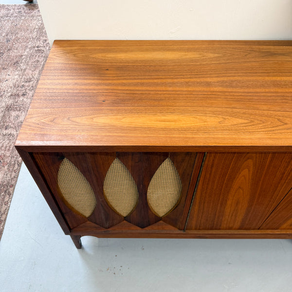 Refinished & Restored Mid Century Walnut Stereo Console – Atomic ...