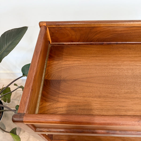 Handmade Walnut Changing Table – Atomic Furnishing & Design