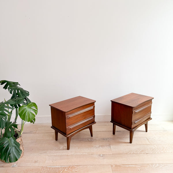Pair of United Nightstands – Atomic Furnishing & Design