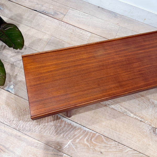 Rare Bruksbo Norway Teak Coffee Table/Bench – Atomic Furnishing & Design