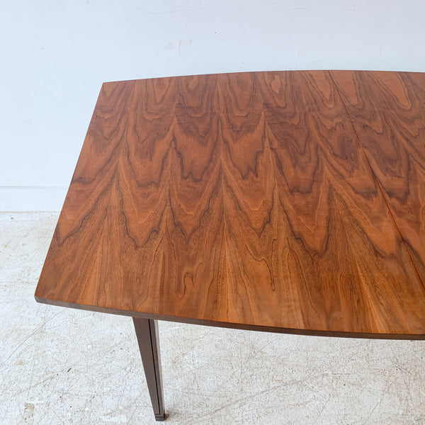 Mid Century Modern Walnut Dining Table w/ 2 Leaves – Atomic Furnishing ...