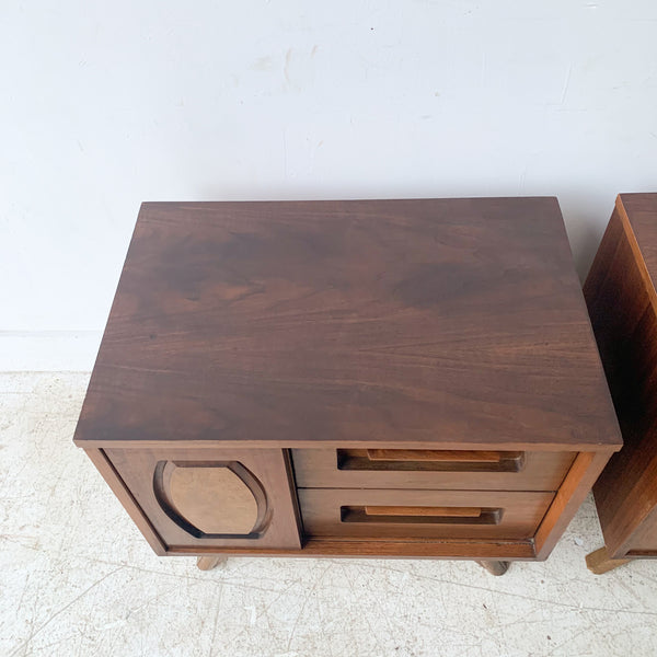 Pair of Mid Century Nightstands by Young Furniture – Atomic Furnishing ...