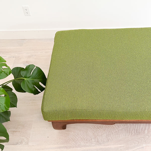 Monk Bed w/ New Cushion – Atomic Furnishing & Design