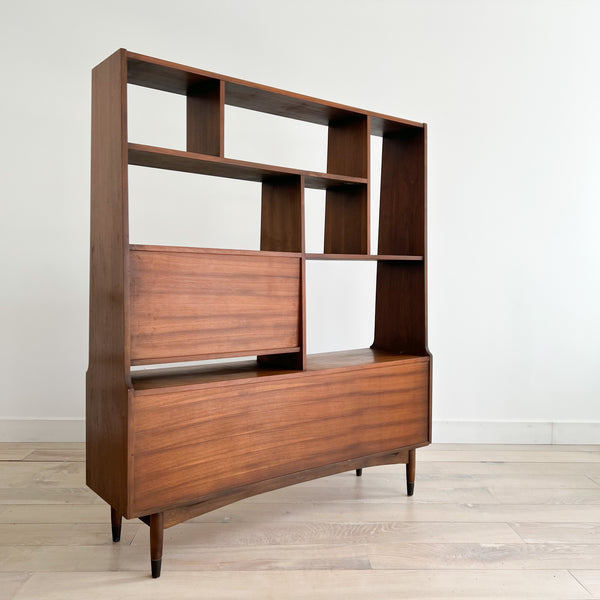 Mid Century Room Divider/Wall Unit – Atomic Furnishing & Design