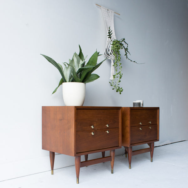 Pair of Genova Nightstands – Atomic Furnishing & Design
