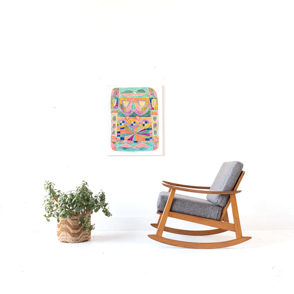 Mid Century Modern Rocker – Atomic Furnishing & Design