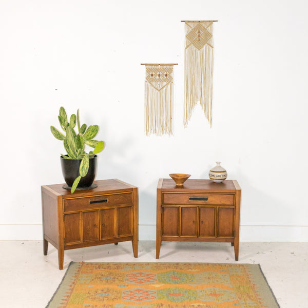 Pair of Mid Century Nightstands – Atomic Furnishing & Design