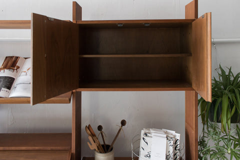 Walnut Wall Unit – Atomic Furnishing & Design