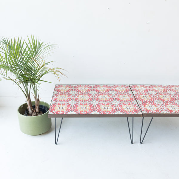 Vintage Turkish Tile Coffee Table – Atomic Furnishing & Design