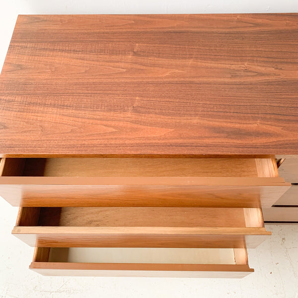 Mid Century Modern 6 Drawer Dresser on Tapered Legs – Atomic Furnishing ...