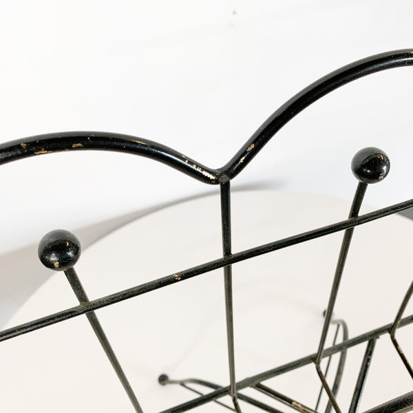 Vintage Tall Magazine Rack – Atomic Furnishing & Design