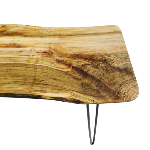 Live Edge Red Maple Desk – Atomic Furnishing & Design