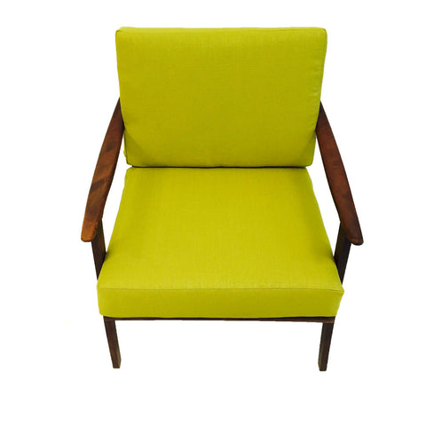 Italian Chartreuse Lounge Chair – Atomic Furnishing & Design