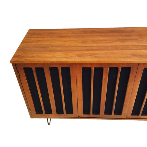 Mid Century Walnut Media Cabinet – Atomic Furnishing & Design